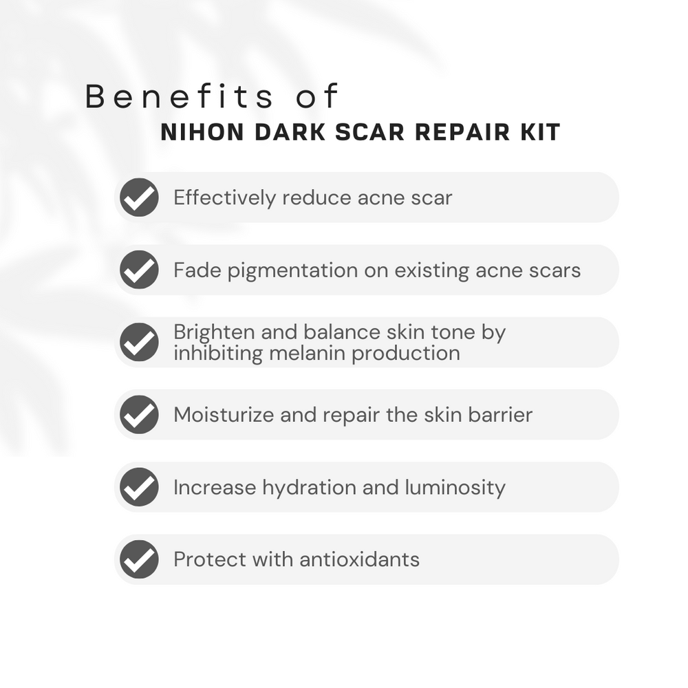 Dark Scar Repair Starter| NIHON skin