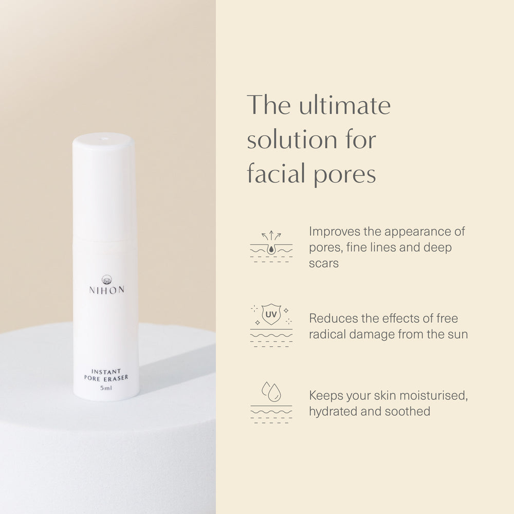 Instant Pore Eraser Travel | 2in1 Moisturiser | NIHON skin