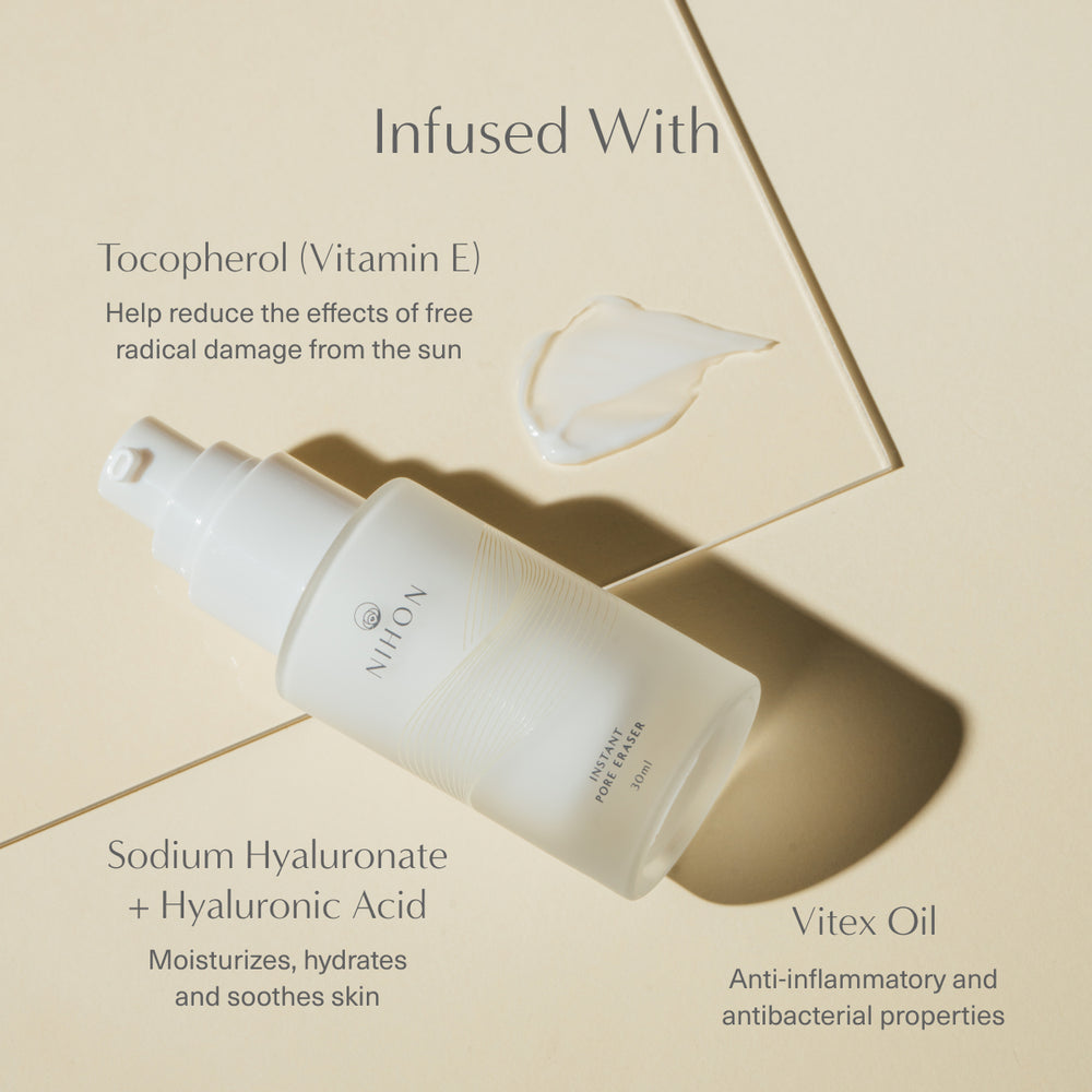 Instant Pore Eraser | 2in1 Moisturiser | NIHON skin